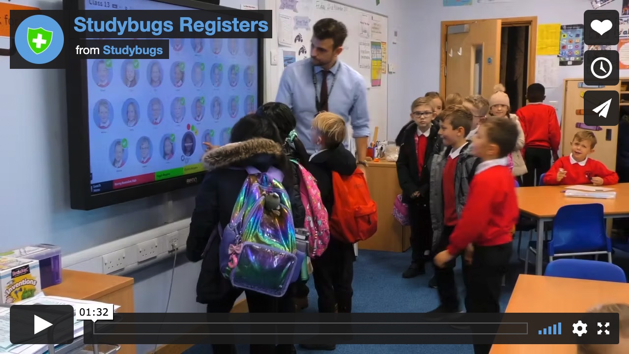 Studybugs – Schools » Registers