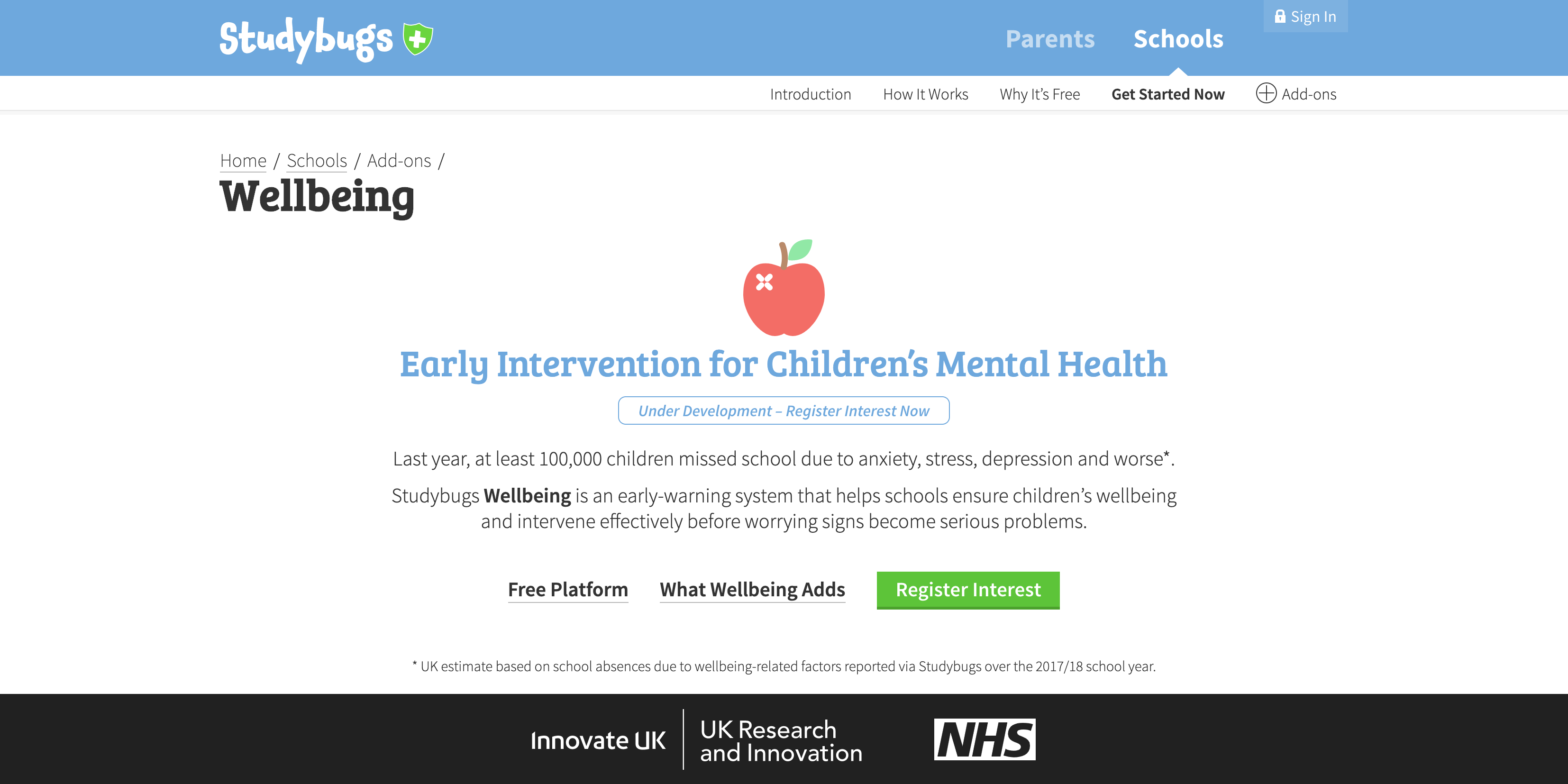Studybugs – Schools » Wellbeing